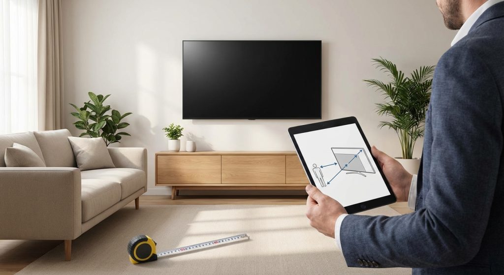How to Choose the Right TV Size for Your Room Distance - Practical Home ...